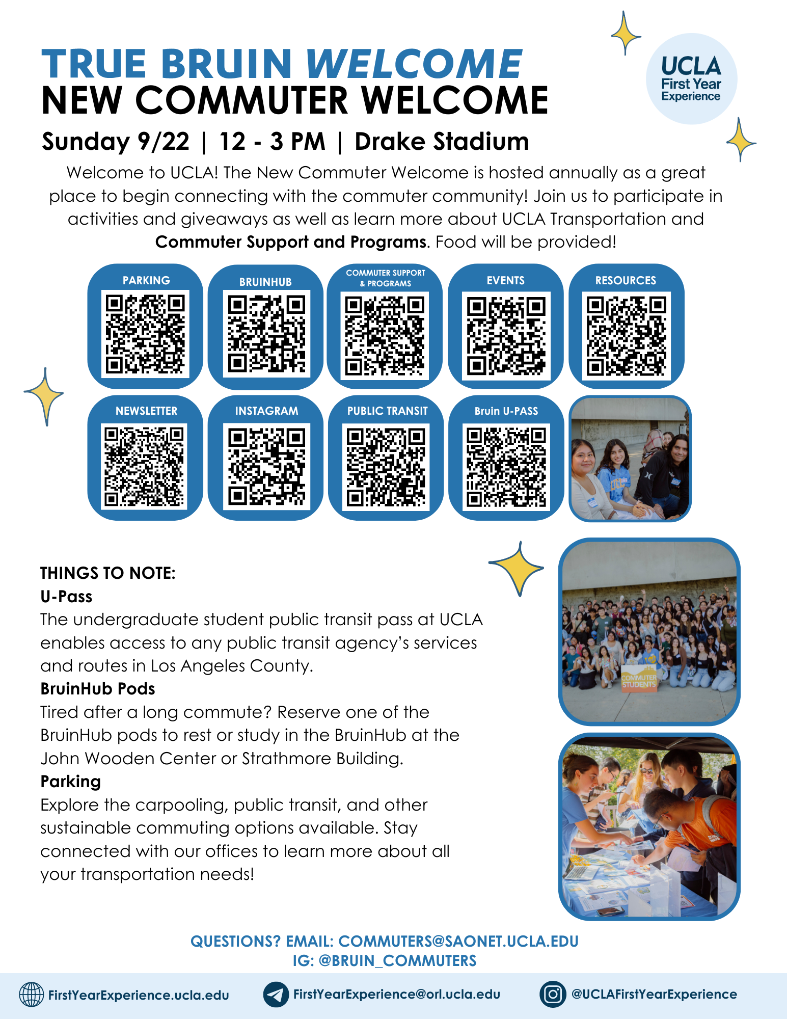 Guide to True Bruin Welcome | First Year Experience